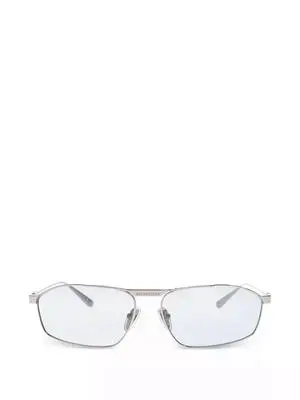 Balenciaga Geometric-frame Sunglasses - Silver