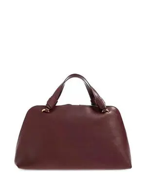NEOUS Aries Leather Tote Bag - Red