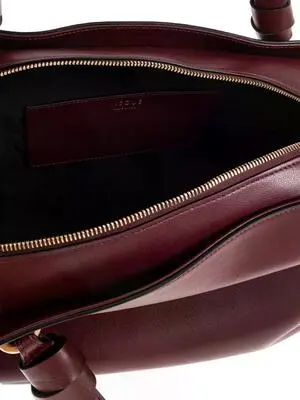 NEOUS Aries Leather Tote Bag - Red