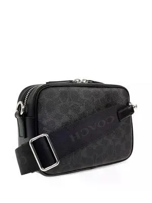 COACH Charter Pattern Strap Tote Bag - Grey