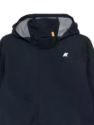 K-WAY Aurene Hooded Jacket - Blue