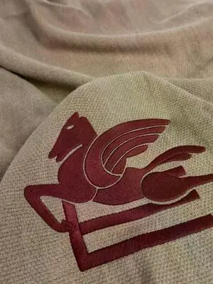 Etro Logo-embroidered Blanket