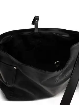 Dsquared2 Embossed Leather Tote Bag