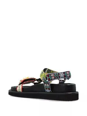 Kurt Geiger Orson Platform Sandals - Blue