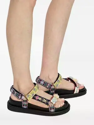 Kurt Geiger Orson Platform Sandals - Blue