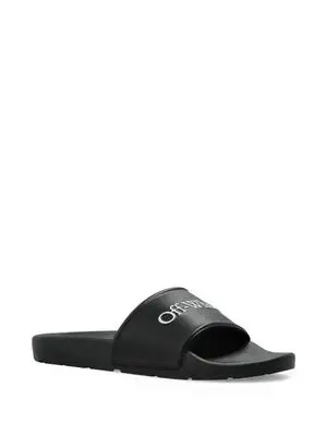 Off-White Logo Lettering Slides