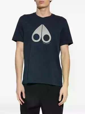 Moose Knuckles Logo-graphic T-shirt