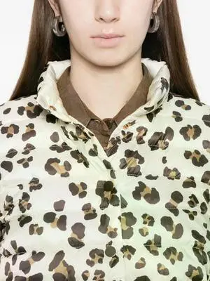 Marella Leopard-print Puffer Jacket