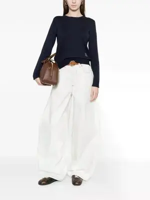 Marella Crew-neck Long-sleeve Sweater