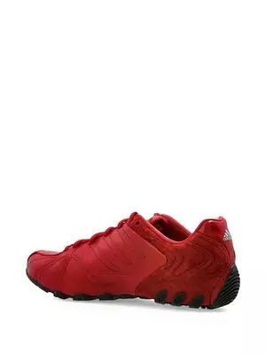 Adidas Ghost Sprint Panelled Lace-up Sneakers - Red