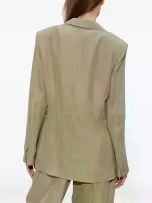Alexander Wang Drawstring Pocket Blazer - Neutrals