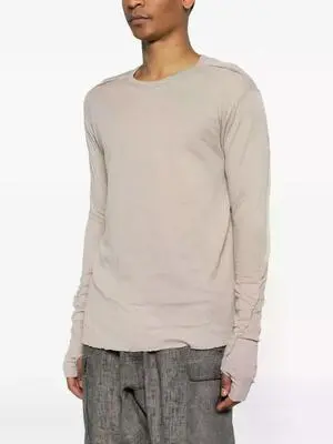 THOM KROM Raw-cut Long-sleeve T-shirt