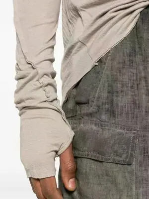 THOM KROM Raw-cut Long-sleeve T-shirt