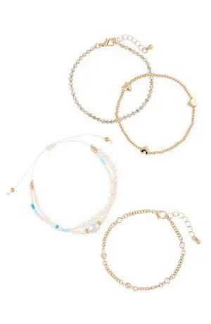 Bp. Set Of Four Bracelets - Multi