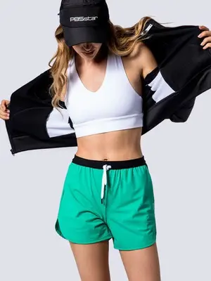 PB5STAR X-over Back Sports Bra - White