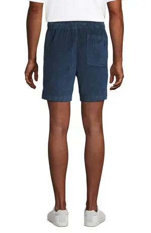 LANDS' END 7" Deck Short - Deep Ocean