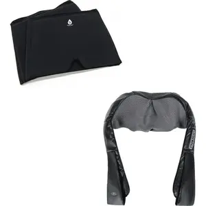 PURSONIC Shiatsu Back Massager & Hot/cold Gel Migraine Cap - Multicolor