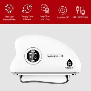 PURSONIC 7-in-1 Led Light Therapy Beauty Device & Sculpting Wand