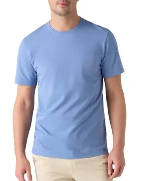 Robert Talbott Stretch Jersey Dean Tee - Classic Legacy Blue