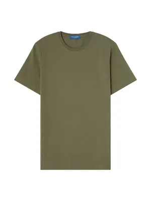 Robert Talbott Stretch Jersey Dean Tee - Classic Olive