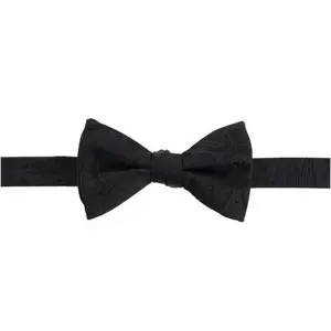 Trafalgar Banbury Paisley Silk Cummerbund And Bow Tie Bundle - Black