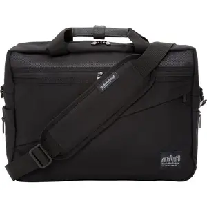 MANHATTAN PORTAGE Second Avenue Briefcase - Black