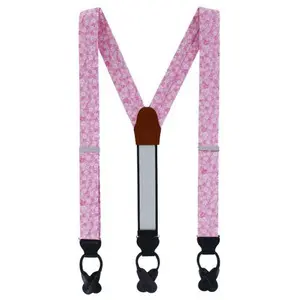 Trafalgar Hanami Cherry Blossom Burst Suspenders And Bow Tie Bundle