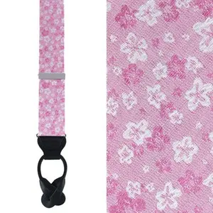 Trafalgar Hanami Cherry Blossom Burst Suspenders And Bow Tie Bundle