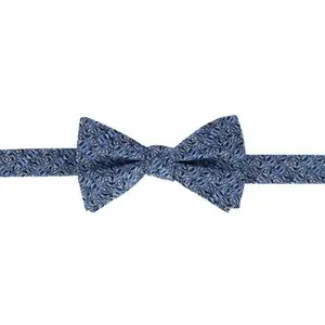 Trafalgar Benito's Basketweave Silk Suspenders And Bow Tie Bundle