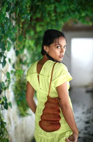 BRUNNA.CO The Shell Handwoven Wire Bag