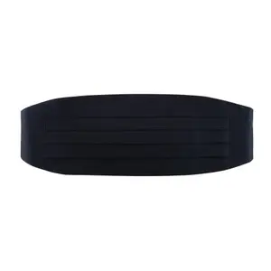 Trafalgar Sutton Silk Cummerbund And Bow Tie Bundle - Black
