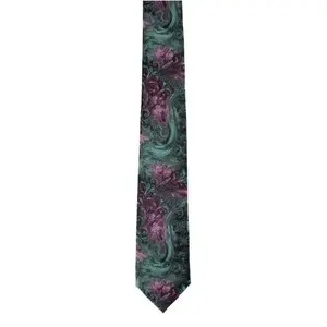 Trafalgar Big And Tall Arcane Storm Silk Tie & Pocket Square Bundle