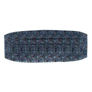 Trafalgar Enzo Exploded Floral Silk Cummerbund And Bow Tie Bundle