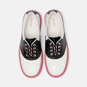 MARC NOLAN Demi Calf Leather Lug Oxfords