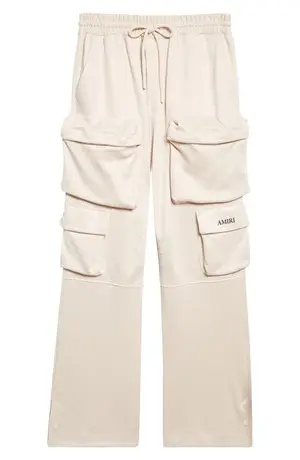 Amiri Drawstring Cargo Pants - Alabaster
