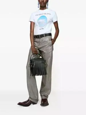Acne Studios Logo-print T-shirt - Blue