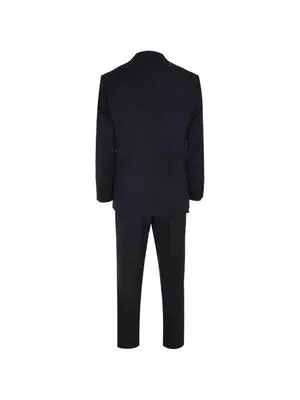 LARDINI Flower Detail Two-piece Suit - Blue