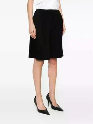 Norma Kamali Pleated Bermuda Shorts