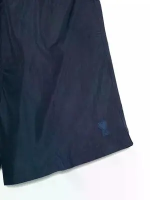 AMI Paris Logo Plain Swim Shorts