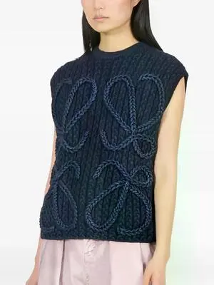 Loewe Cable-knit Vest