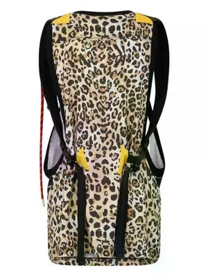 Dsquared2 Animal-print Tank Top - Brown