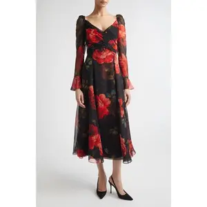 Carolina Herrera Sheer Cocktail Dresses For Women