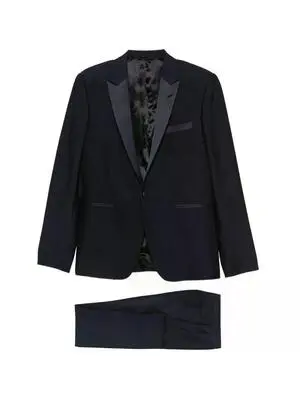 REVERES 1949 Shawl-collar Suit - Blue