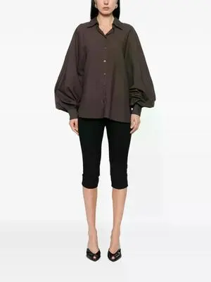 SOSUE Buttoned Shirt - Brown