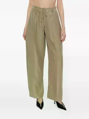 Alexander Wang Drawstring Trousers - Green