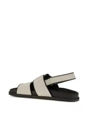 Dolce & Gabbana Dg-detail Flatform Sandals - Neutrals