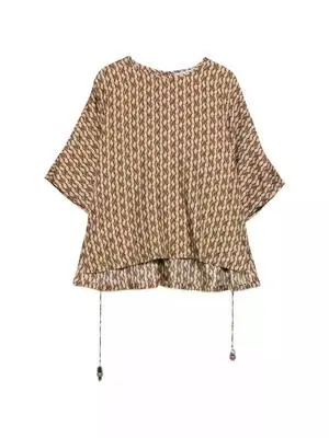 Max Mara Printed Blouse