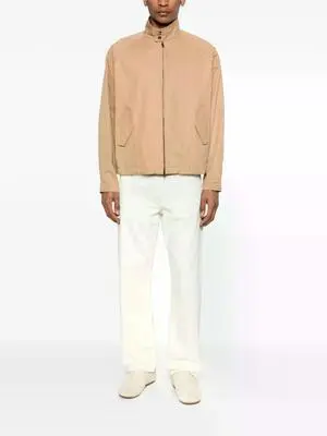 Herno Zip-up Flap-pocket Jacket - Neutrals