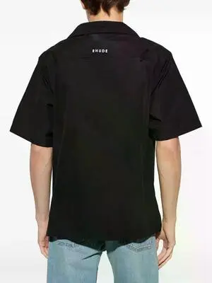 Rhude Short-sleeve Embroidered Shirt