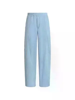 Dolce & Gabbana Treated Jersey Trousers - Blue